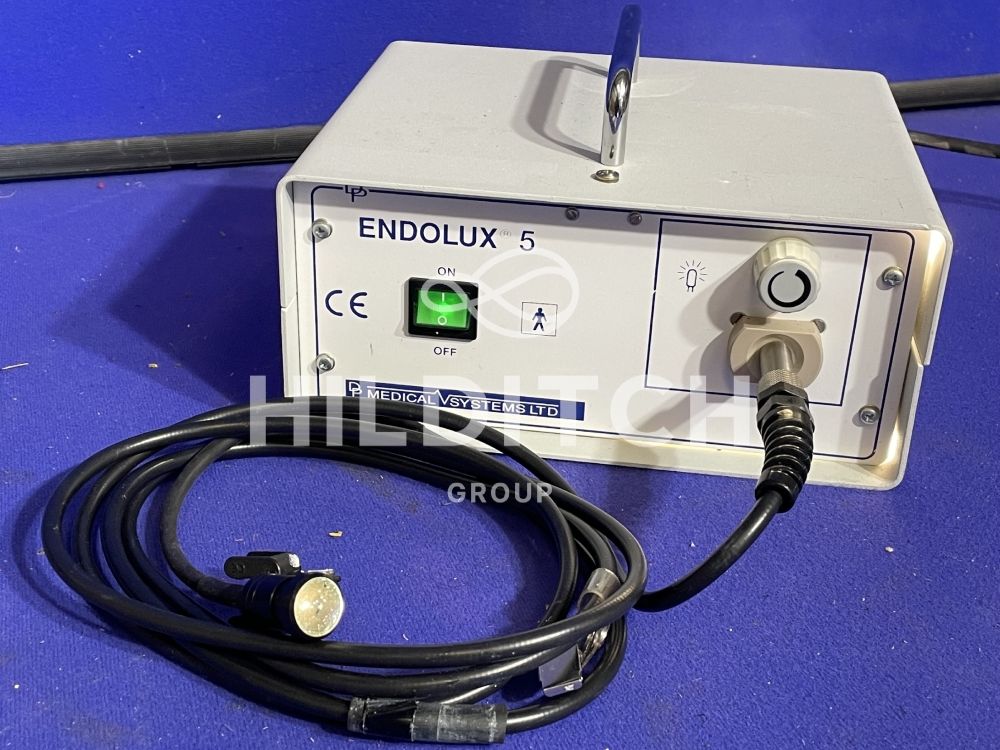Medical Systems Endolux 5 Light Source with Fiber Optic Light