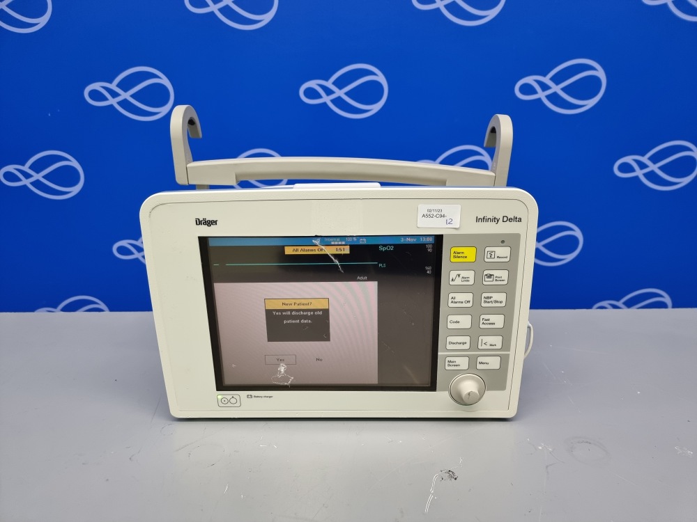 Draeger Infinity Delta Patient Monitor