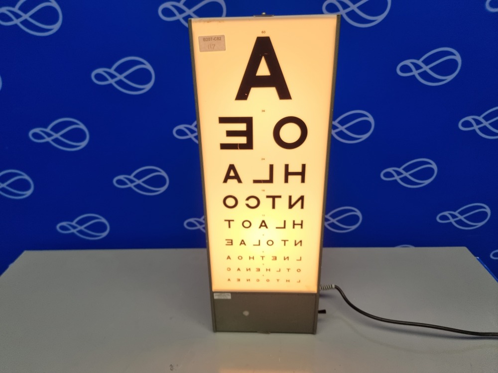 Clement Clarke Snellen Wall Chart