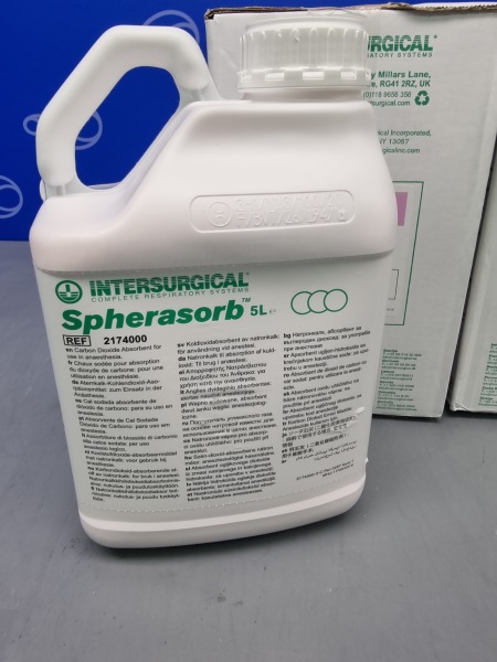 4 x 5L Spherasorb Carbon Dioxide Absorbers