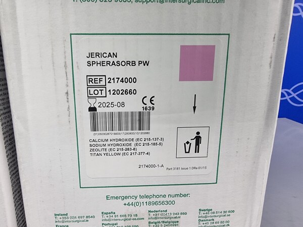 4 x 5L Spherasorb Carbon Dioxide Absorbers