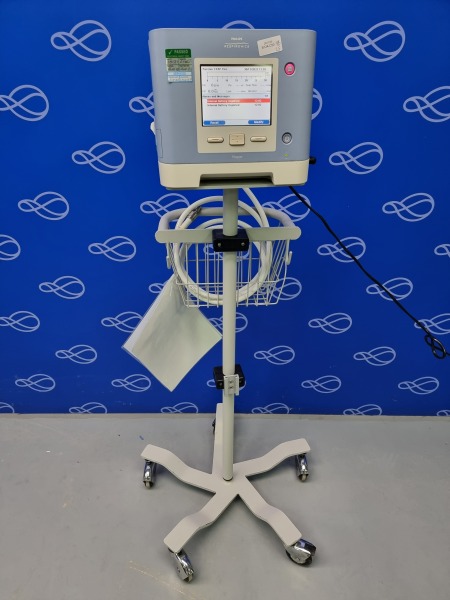 Philips Respironics Trilogy 202 Ventilator on Rollstand