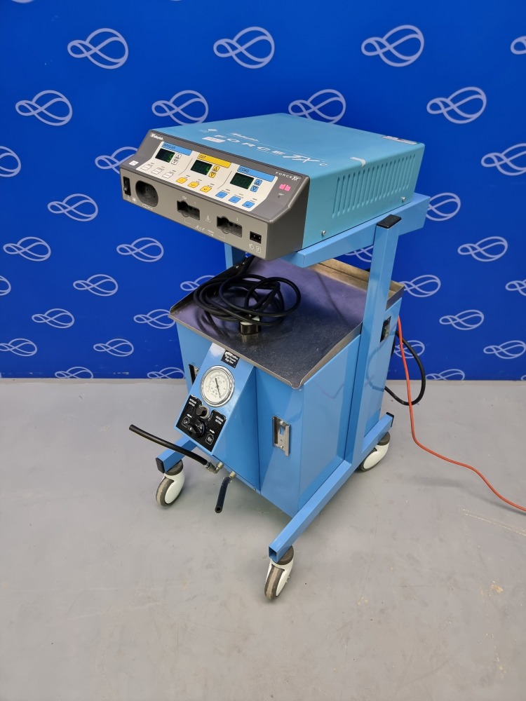 Valleylab Force FXc Diathermy On Medical Suction Trolley