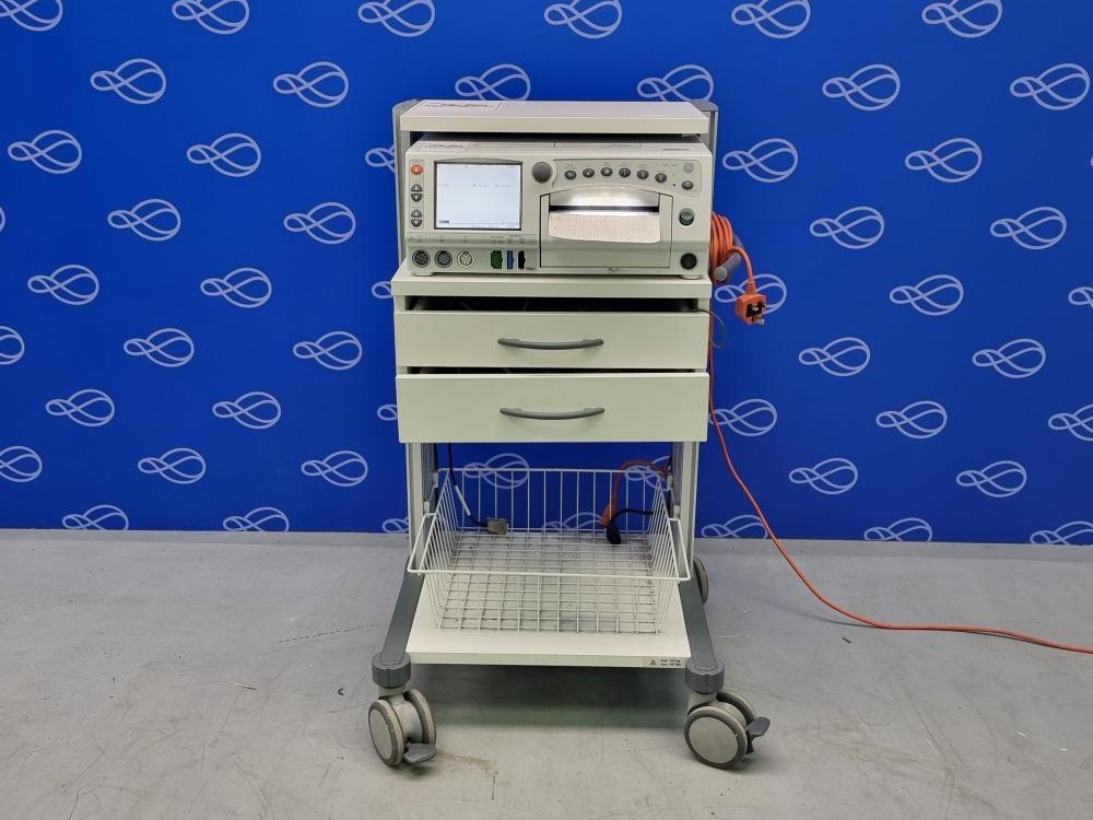GE Corometrics 250cx Series Fetal Monitor on Trolley