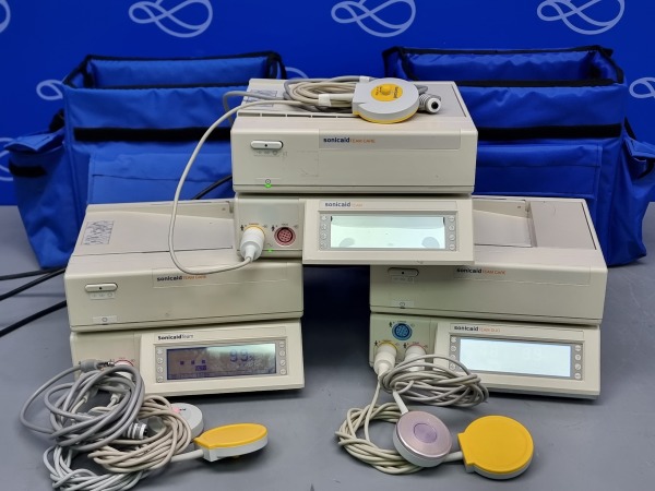 2 x Sonicaid Team Duo Fetal Monitor, 1 x Sonicaid Team Fetal Monitor ...