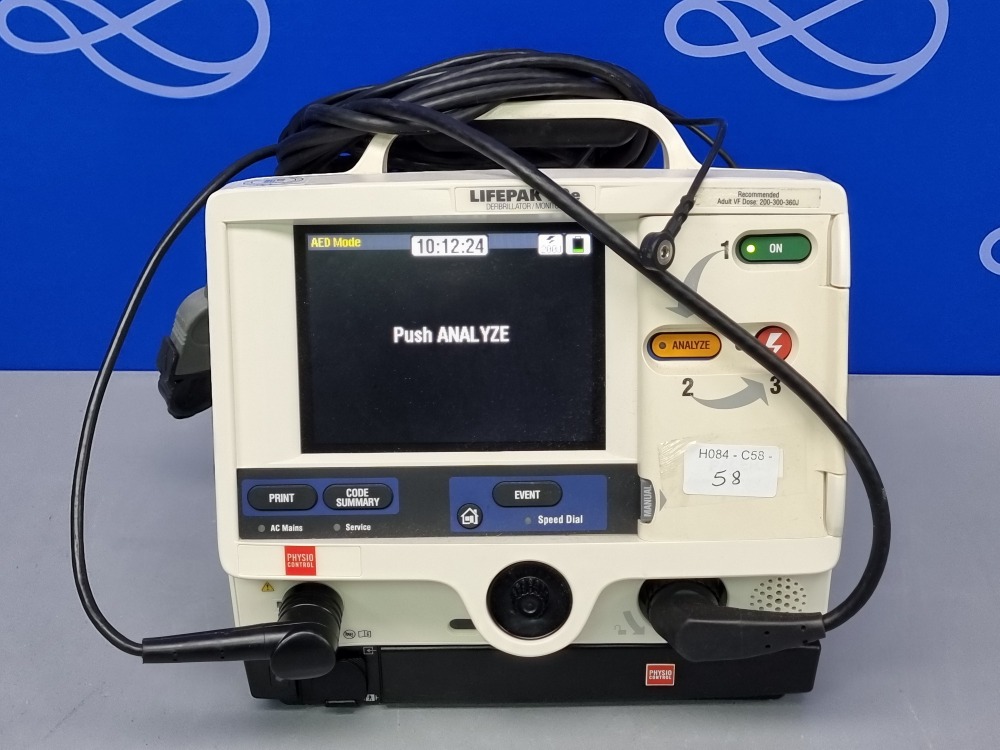 Physio Control Lifepak 20e Defibrillator with Pace Function
