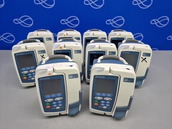 10 x Alaris GP Plus Volumetric Guardrails Infusion Pump