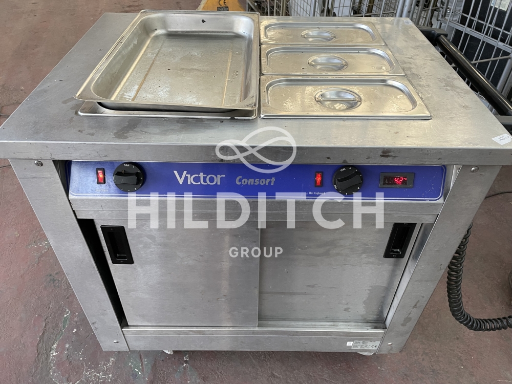 Victor Consort Mobile Bain Marie Hot Cupboard