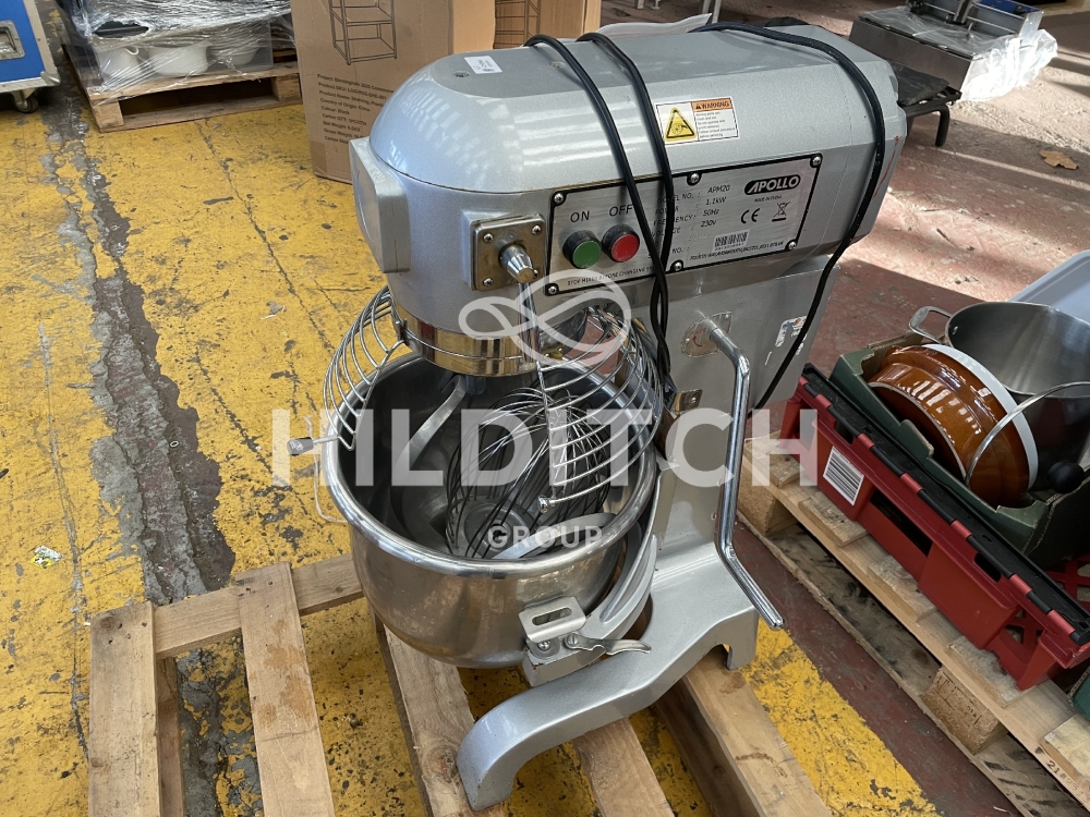 Apollo APM20 Mixer with Bowl and 3 Attachments