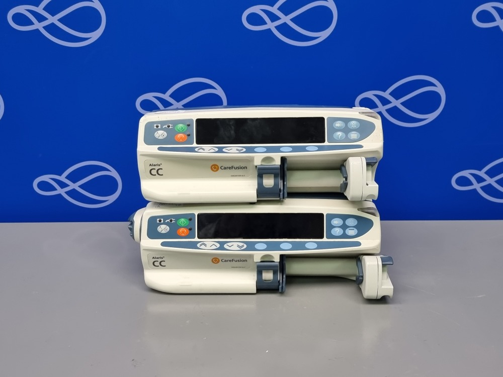 2 x Carefusion Alaris CC Syringe Pumps