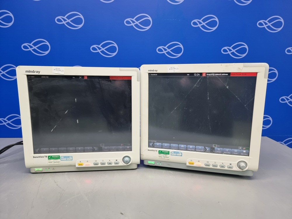 2 x Mindray BeneView T8 Monitors