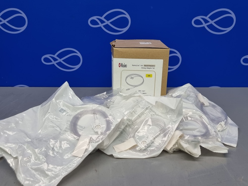 Quantity of Airway Adapter Sets and CO2 Sample Lines