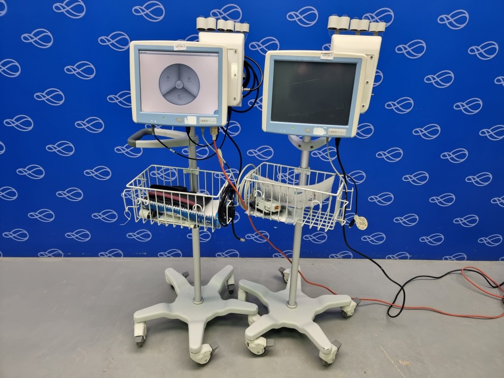 2 x LidCo Rapid Hemodynamic Monitors on Rollstands