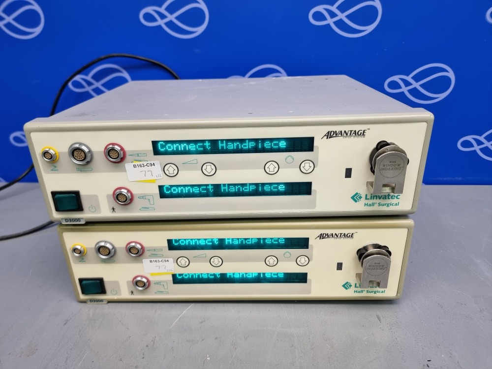 2 x Linvatec Hall Surgical Advantage Drive System
