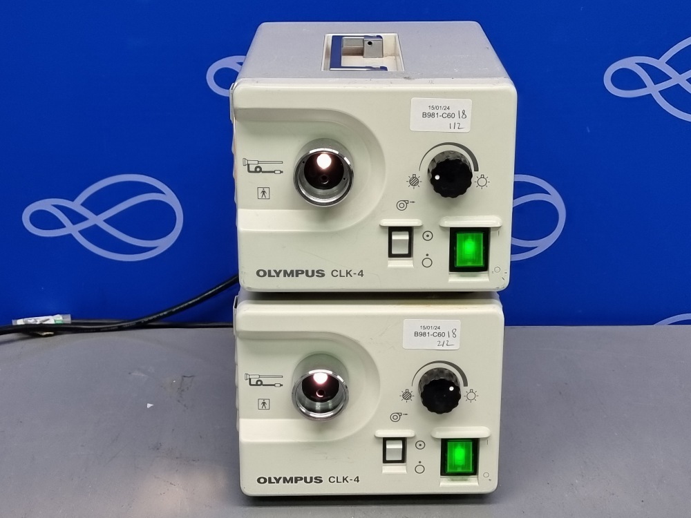 2 x Olympus CLK-4 Light Source