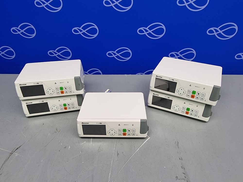 5 x Baxter Evo IQ LVP Infusion Pump