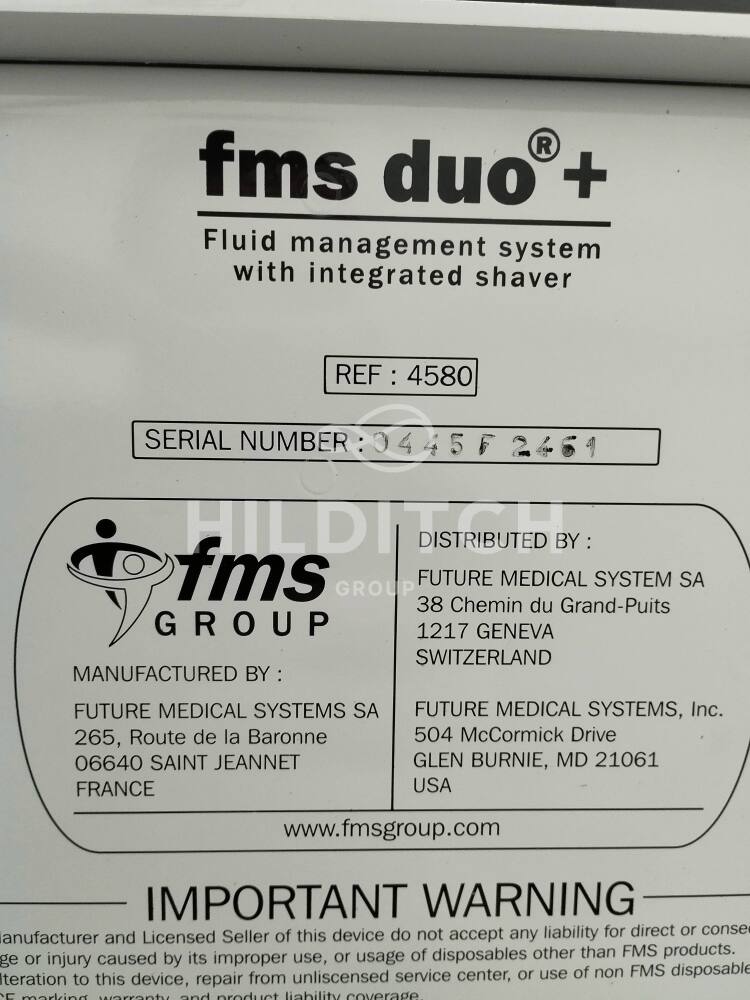 FMS DUO Arthroscopy Pump