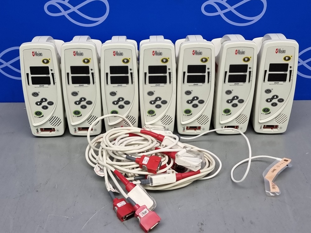 7 x Masimo Rad 8 Pulse Oximeter