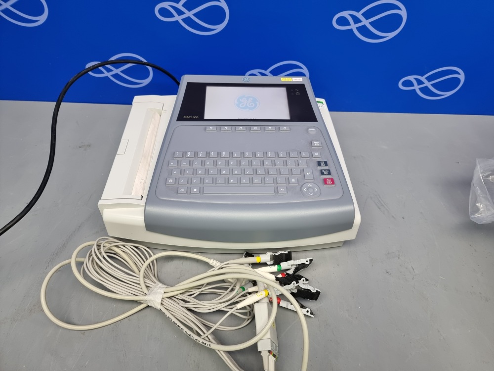 GE MAC 1600 ECG Recorder