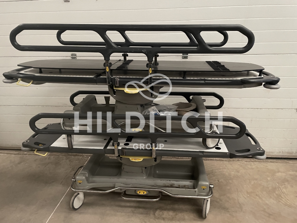 2 x Anetic Aid QA3 Patient Trolleys