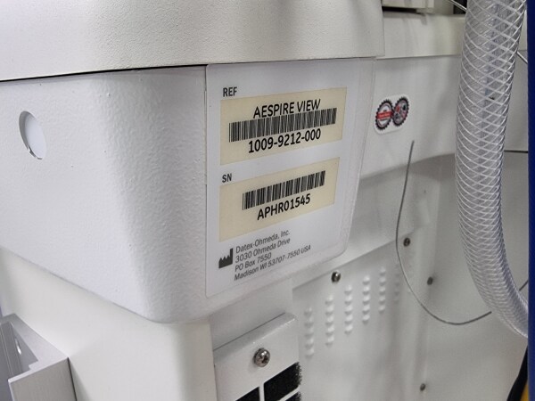 Datex Ohmeda Aespire View Anaesthetic Machine