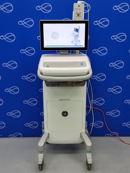 GE MAC VU 360 ECG Recorder on Trolley
