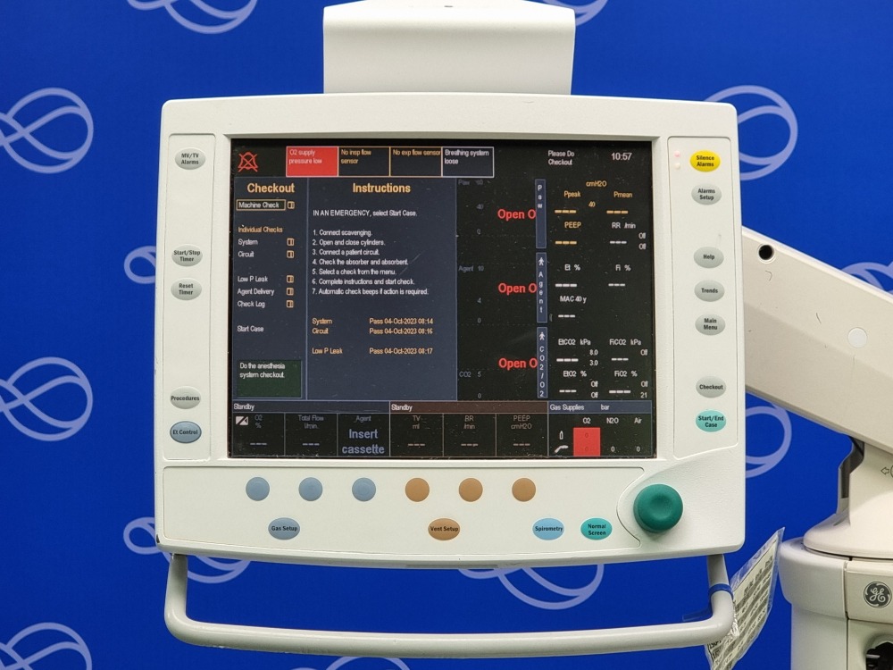 GE Datex-Ohmeda Aisys Anaesthetic Machine