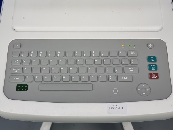 GE MAC VU 360 ECG Recorder on Trolley