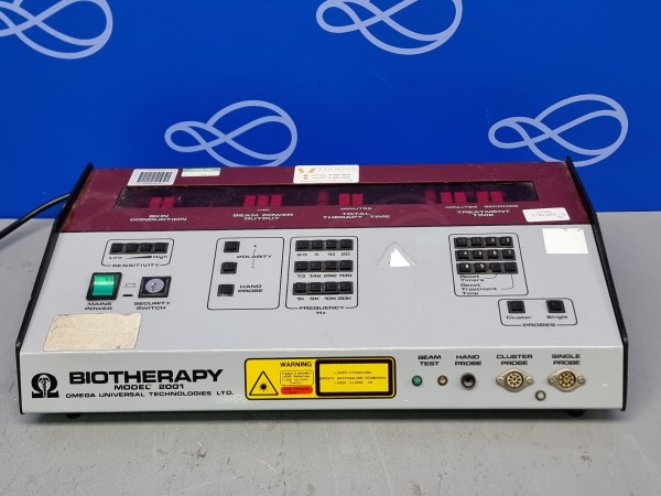 Biotherapy Model 2001 Laser System