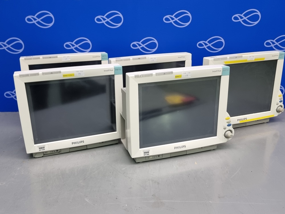 5 x Philips Intellivue MP70 Patient Monitor