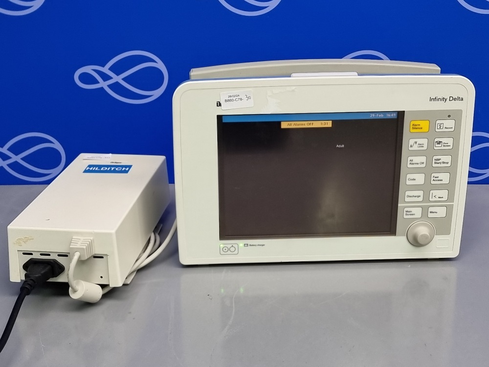 Draeger Infinity Delta Monitor with PSU