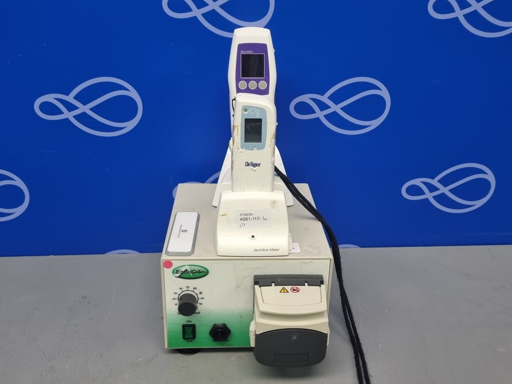 Draeger JM-103 Jaundice Meter, Endogator Irrigation Pump and AccuVein ...