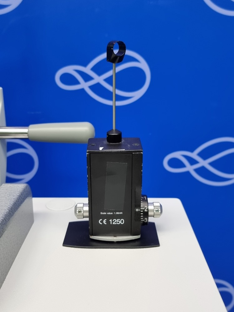 Haag Streit Bern BQ900 LED Powered Slit Lamp on Table