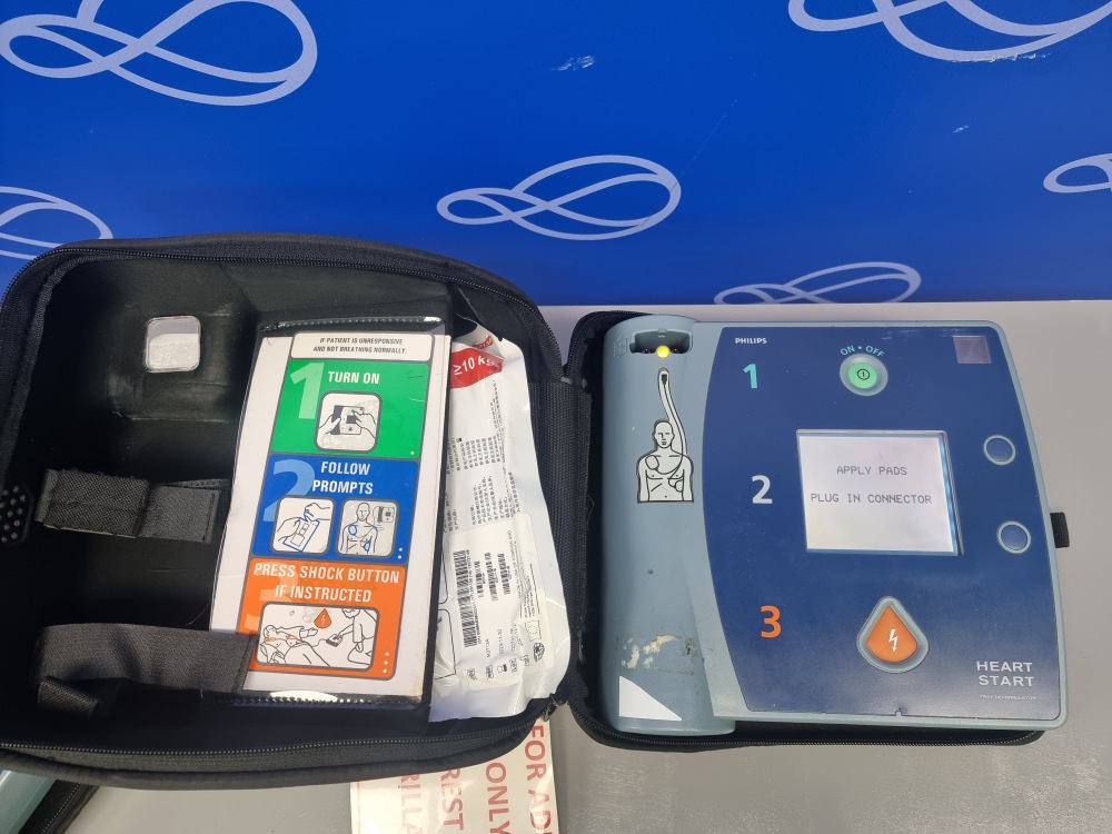 4 x Philips Heartstart FR2 Defibrillators