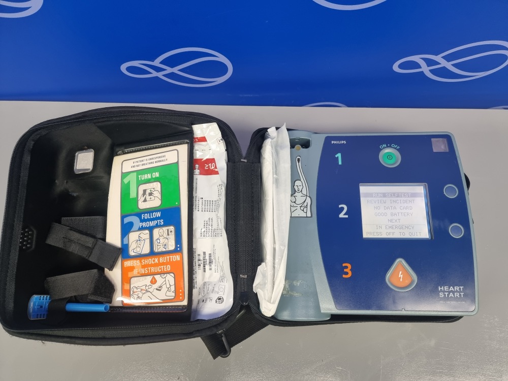 4 x Philips Heartstart FR2 Defibrillators