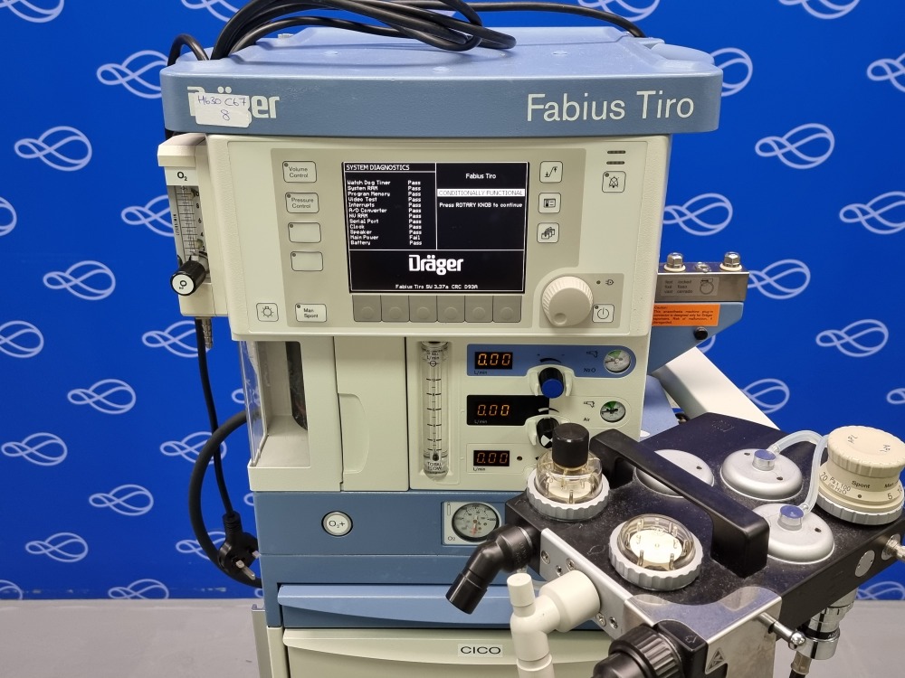 Draeger Fabius Tiro Anaesthetic Machine