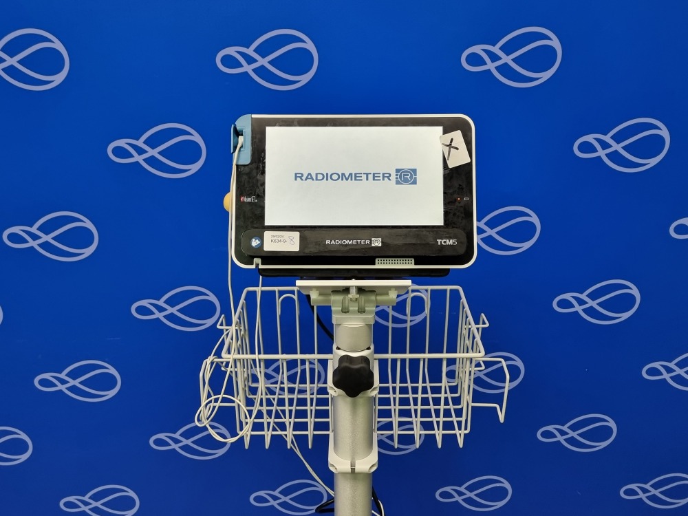 Radiometer TCM5 Transcutaneous Monitor on Rollstand