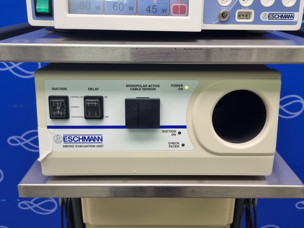 Eschmann E50 Diathermy on ST80 Suction Trolley