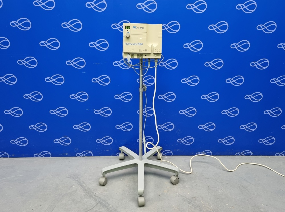 Conmed Hyfrecator 2000 Electrosurgical Unit on Rollstand