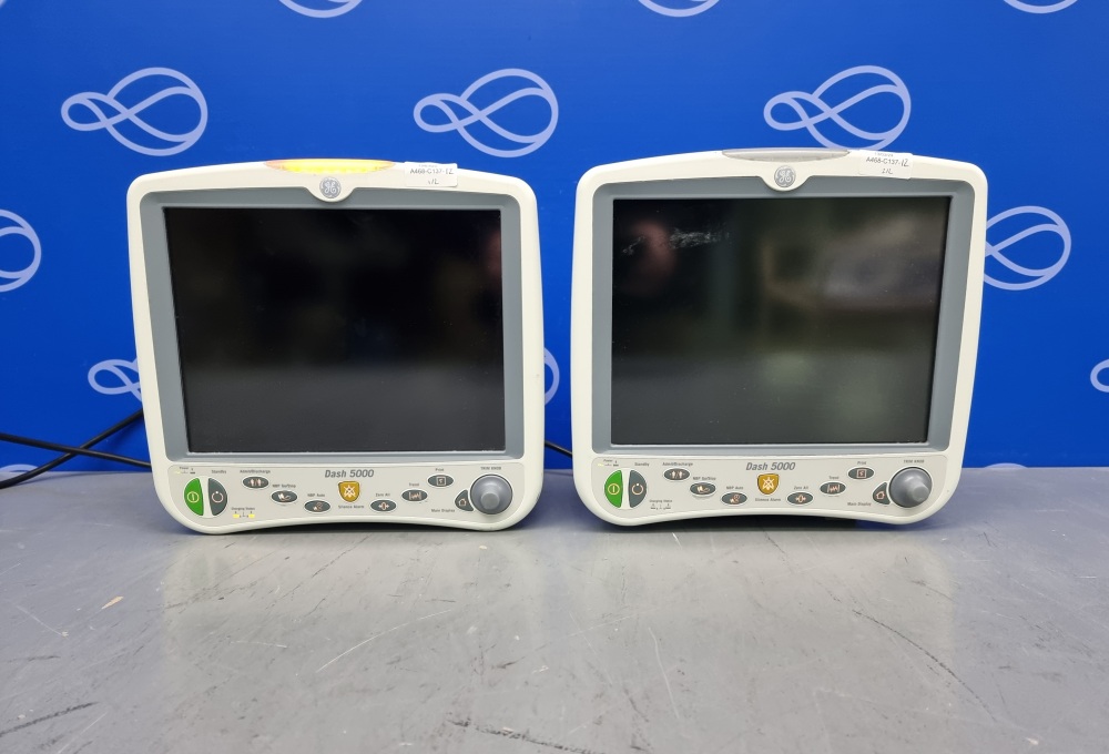 2 x GE Dash 5000 Patient Monitor