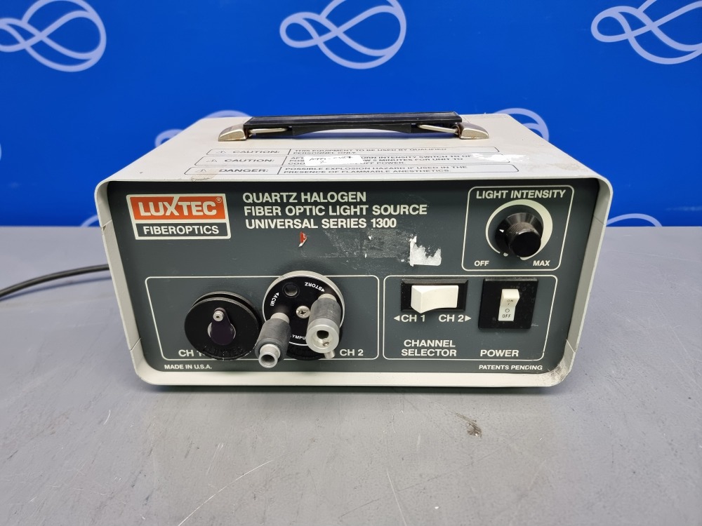 Luxtec Fiberoptics Quartz Halogen Light Source