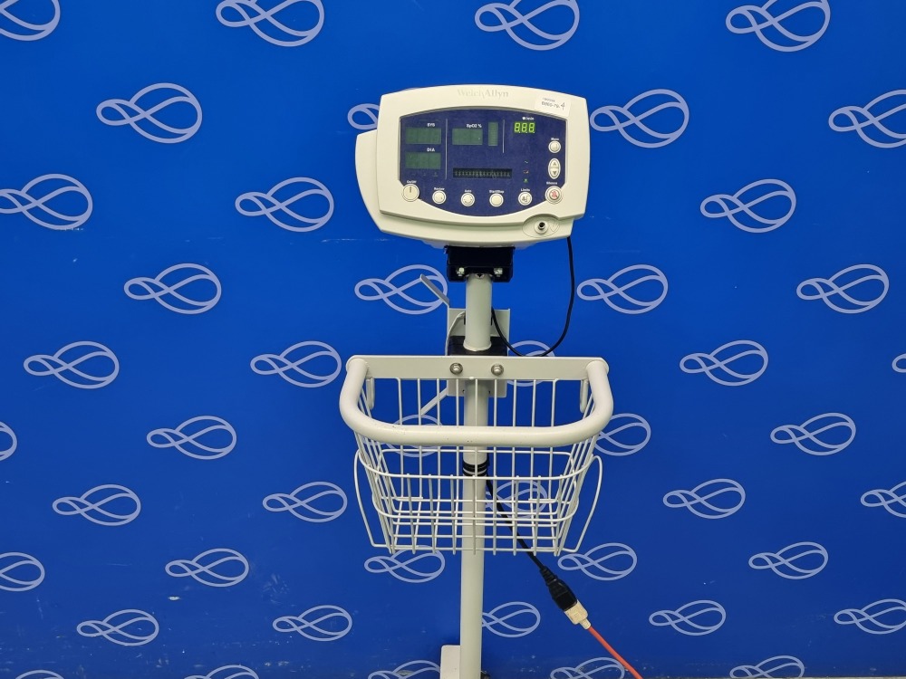 Welch Allyn 53N00 Patient Monitor on Rollstand