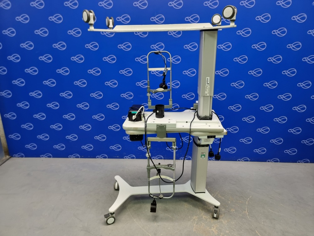 2 x Slit lamp tables