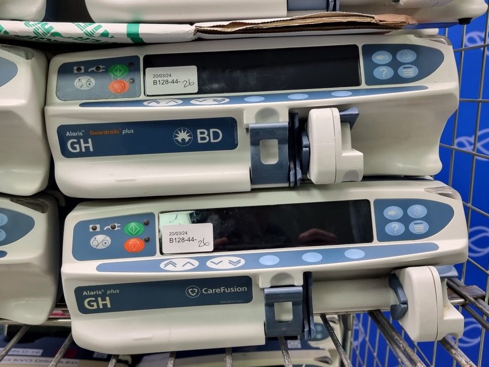 10 x Alaris GH Guardrails Plus Syringe Pump