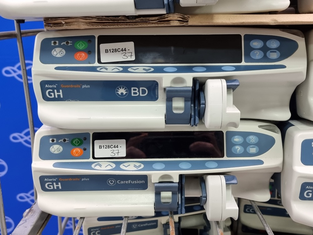 10 x Alaris GH Guardrails Plus Syringe Pump