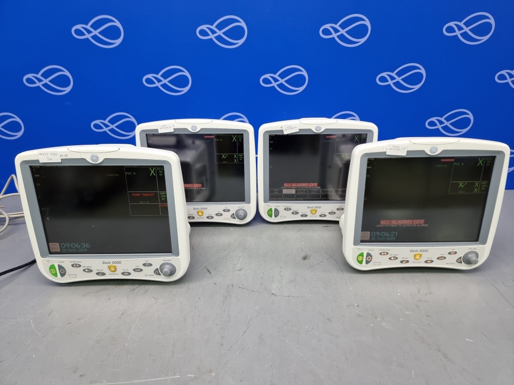 4 x GE Dash 5000 Patient Monitor