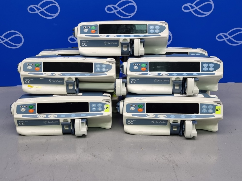 11 x Carefusion Alaris CC Plus Syringe Pumps