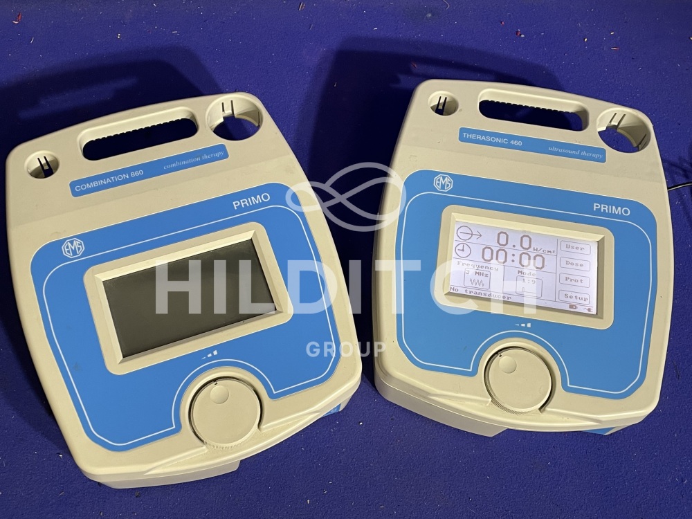 EMS Primo Combo 860 & Therasonic 460 Therapy Units