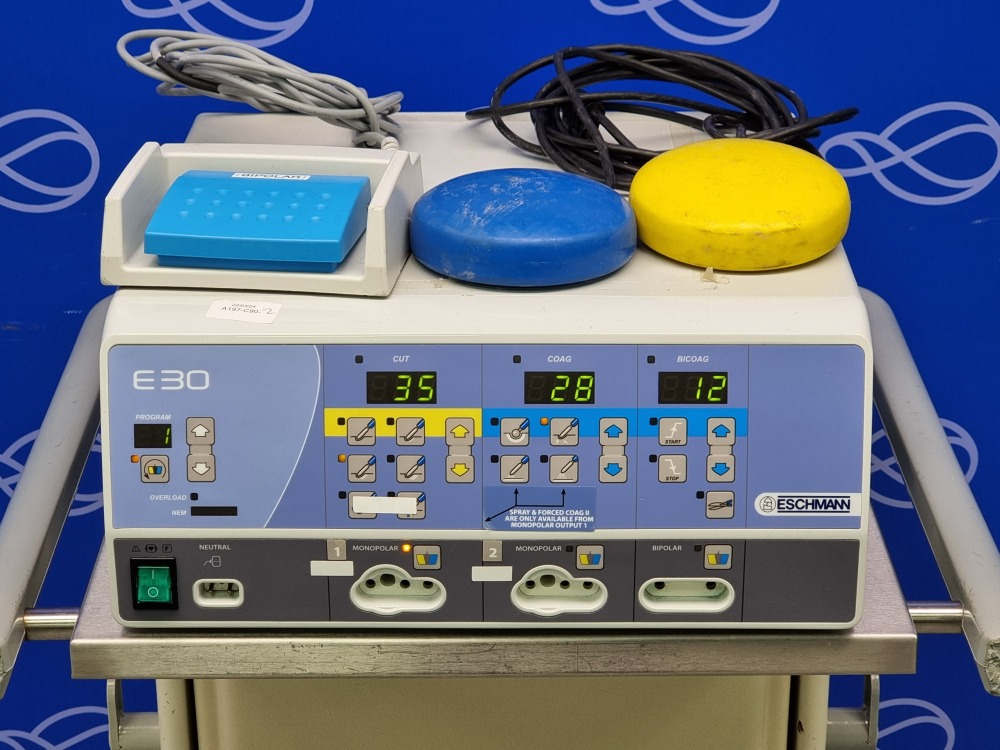 Eschmann E30 Diathermy on Eschmann ST80 Trolley