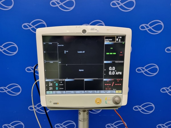 GE Carescape B650 Patient Monitor on Rollstand